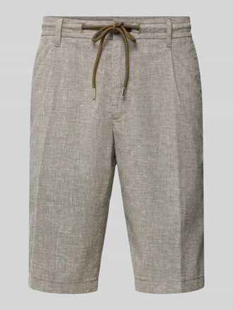 Joop Regular Fit Bermudas mit Leinen-Anteil Modell RUDO
