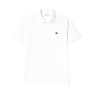 Lacoste Polo en piqu&eacute; &agrave; manches courtes - Homme - Tops - Blanc - Taille: M