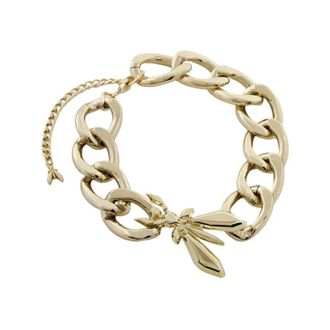 Patrizia Pepe Maxi Chain Fly Halskette - - Accessories - Damen - Gelb - ONE SIZE