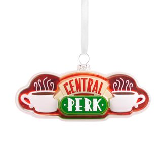 Hallmark Friends Central Perk Schild aus geblasenem Glas