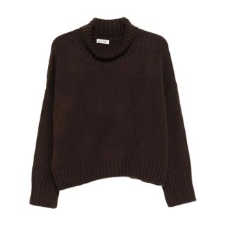 Soft Goat Col roul petite amie - Femme - Pulls - Brun - Taille: 38 FR