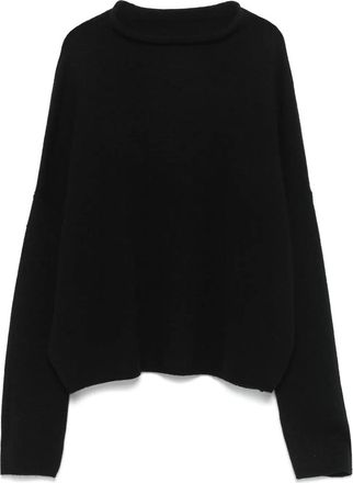 Lisa Yang Pull Col Rond - Noir