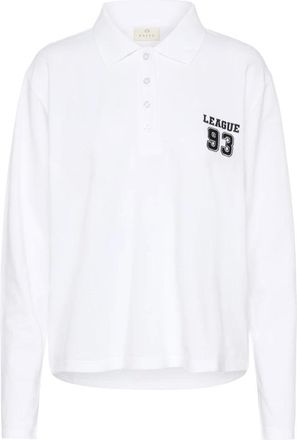 Kaffe Femme, Tops, Blanc, Taille: 42 FR Long Sleeve Hauts