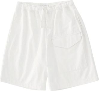 STUDIO NICHOLSON Homme, Shorts, Blanc, Taille: XL Ikaria Short