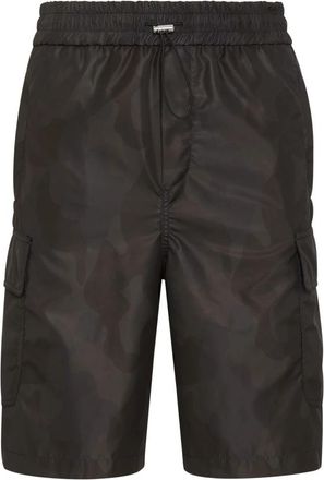 Philipp Plein Cargo Fit Shorts - - Shorts - Herren - Schwarzk - XL