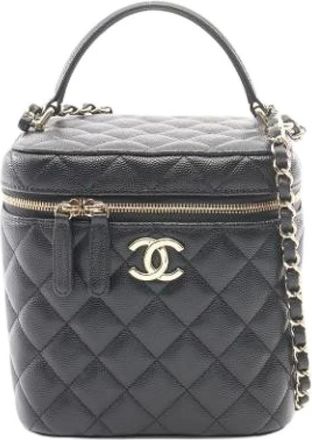 Chanel Pre-owned Cuir sacs-chanel - Femme - Pre-owned - Noir - Taille: ONE Size