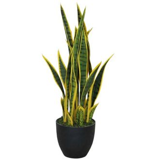 Leaf K&uuml;nstliche Tropische Schlangenpflanze Sansevieria