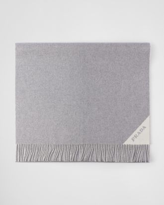 Prada Schal aus Kaschmir-Doppelgewebe
