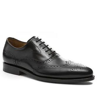Prime Shoes Herren Schuhe schwarz Glattleder