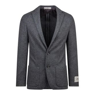 Corneliani V-neck Blazer - - Jackets - Herren - Grau - 3XL