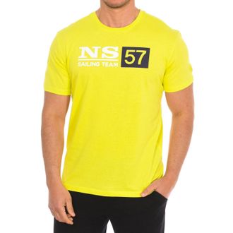 North Sails Kurzarm-T-Shirt 9024050 für Herren, gelb, XXL