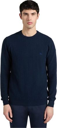 Harmont & Blaine Homme, Pulls, Bleu, Taille: 3XL Tricot ras du cou
