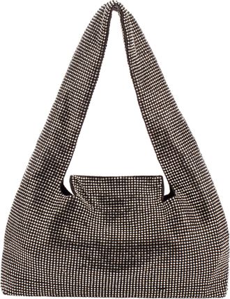 Faina Schultertasche aus Kristallen Damen schwarz