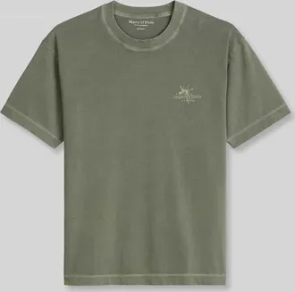 Marc O'Polo Loose Fit T-Shirt aus reiner Baumwolle