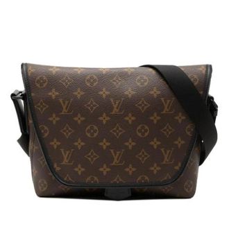 Louis Vuitton Pre-owned Macassar Magnetic Messenger Bag - - Pre-owned - Damen - Braun - ONE SIZE