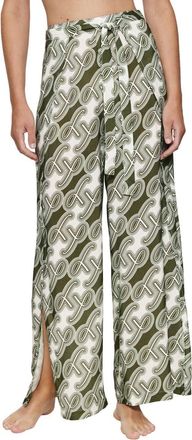 Triumph Beach MyWear Pareo Trousers 01, Pants Damen, Mehrfarbig (Green - Light Combination), 46