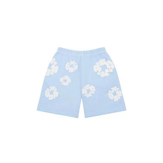 Denim Tears Damen, Shorts, Blau, LGr&ouml;&szlig;e