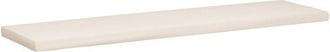Clp Coussin de si&egrave;ge ext&eacute;rieur pour banc de jardin Cr&egrave;me 186x48x8 cm