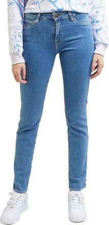 Lee Womens Elly Jeans, Shredder Blue, W25 / L33