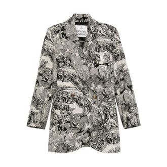 Vivienne Westwood Damen, Mäntel, Mehrfarbig, XSGröße