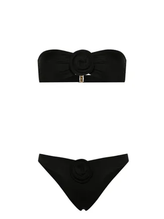 La Reveche Vesna Bandeau-Bikini - Schwarz