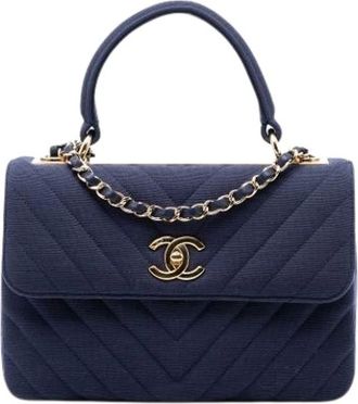 Chanel Sac bandouli&egrave;re Trendy CC Pre-owned - Femme - Pre-owned - Bleu - Taille: ONE Size