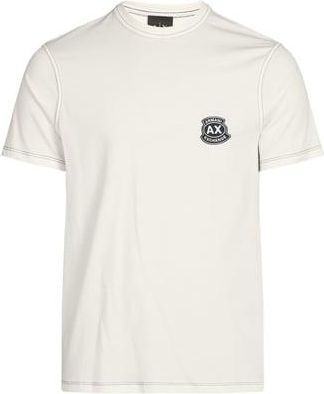 A|X Armani Exchange T-shirt patch logo en coton