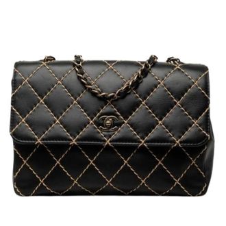 Chanel Pre-owned Vintage Schultertasche - - Pre-owned - Damen - Schwarzk - ONE SIZE