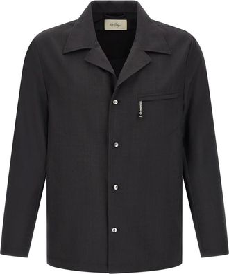 Second/Layer Second/Layer, Homme, Chemises, Gris, Taille: XL Fairmont Safari Shirt