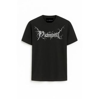 John Richmond Femme, Tops, Noir, Taille: 38 FR T-shirt avec logo