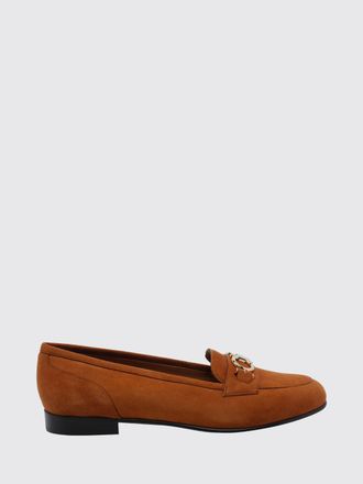 Ferragamo Mocassins Bax en daim avec ornement Gancini