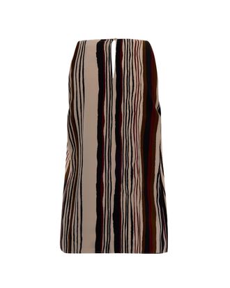 Max Mara Womens Silk Top Brick Red Tops