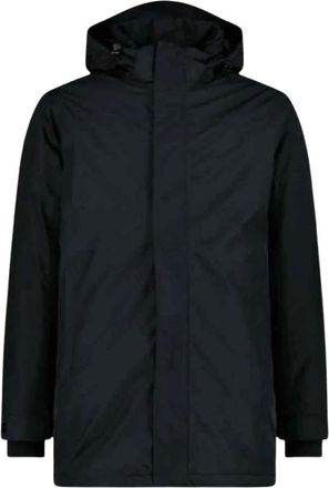 F.lli Campagnolo Cmp, Homme, Manteaux, Noir, Taille: M Parka Rembourr&eacute;e
