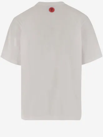 Icecream Mens Cotton T-Shirt With Logo White T-Shirts And Polos