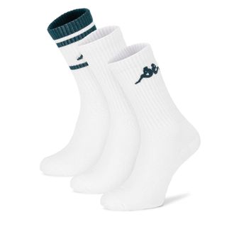 Kappa Lange Socken Kappa KR_SUPERT_AW26 (3-PACK) Wei&szlig;
