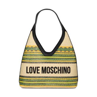 Love Moschino Gestreifte Schultertasche - - Bags - Damen - Mehrfarbig - ONE SIZE