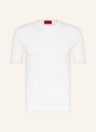 HUGO BOSS Hugo Strickshirt San Carl weiss