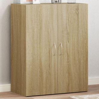 vidaXL Armoire de classement ch&ecirc;ne sonoma bois ding&eacute;nierie - Vidaxl