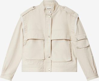 Isabel Marant Veste Edany - Femme - &Eacute;cru - Taille34 - Marant &Eacute;toile