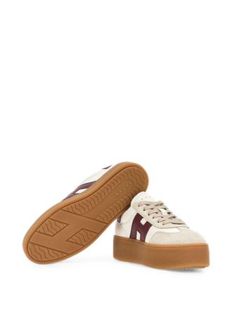 Hogan Nappa Leather & Suede Sneaker - White