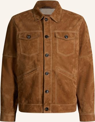 Windsor Windsor. Lederjacke braun