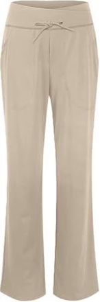 Generic Pantalon de yoga confortable et d&eacute;contract&eacute;, adapt&eacute; &agrave; toutes les saisons : printemps et hiver. Pantalon large pour femme, beige, XXL