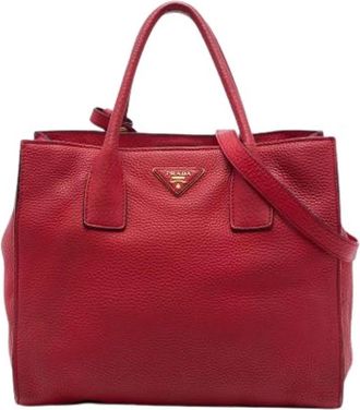 Prada Pre-owned Satchel - - Pre-owned - Damen - Rot - ONE SIZE