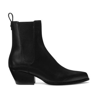 Michael Kors Schwarzer Kn&ouml;chelstiefel f&uuml;r Frauen - - Shoes - Damen - Schwarzk - 38 1/2 EU