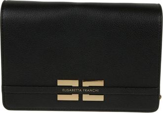 Elisabetta Franchi Femme, Sacs, Noir, Taille: ONE Size Sac bandouli&egrave;re