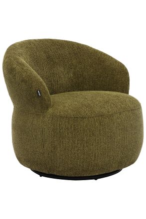 CARRYHOME Sessel, Olivgr&uuml;n, Metall, Textil, 78x73x75 cm, Wohnzimmer, Sessel, Sonstige Sessel