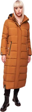 Navahoo Damen Winter Jacke Stepp Mantel B872 [B872-Isal-Cinnamon-Gr.XXL]