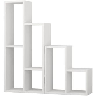 Decortie Decortie Sule Support &agrave; plantes moderne multi-usages, lot de 2, blanc, H 89 cm