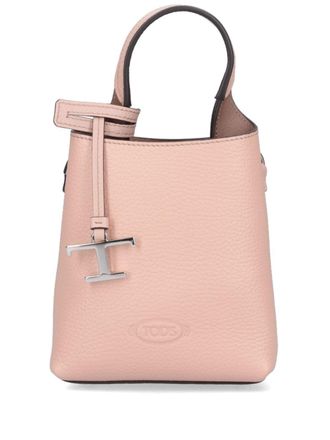 Tod's Mini-Tasche aus Leder - Rosa