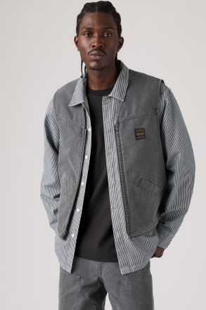 Levi's Gilet Saratoga - Homme - Noir / Meteorite Forever Vest - 2XS